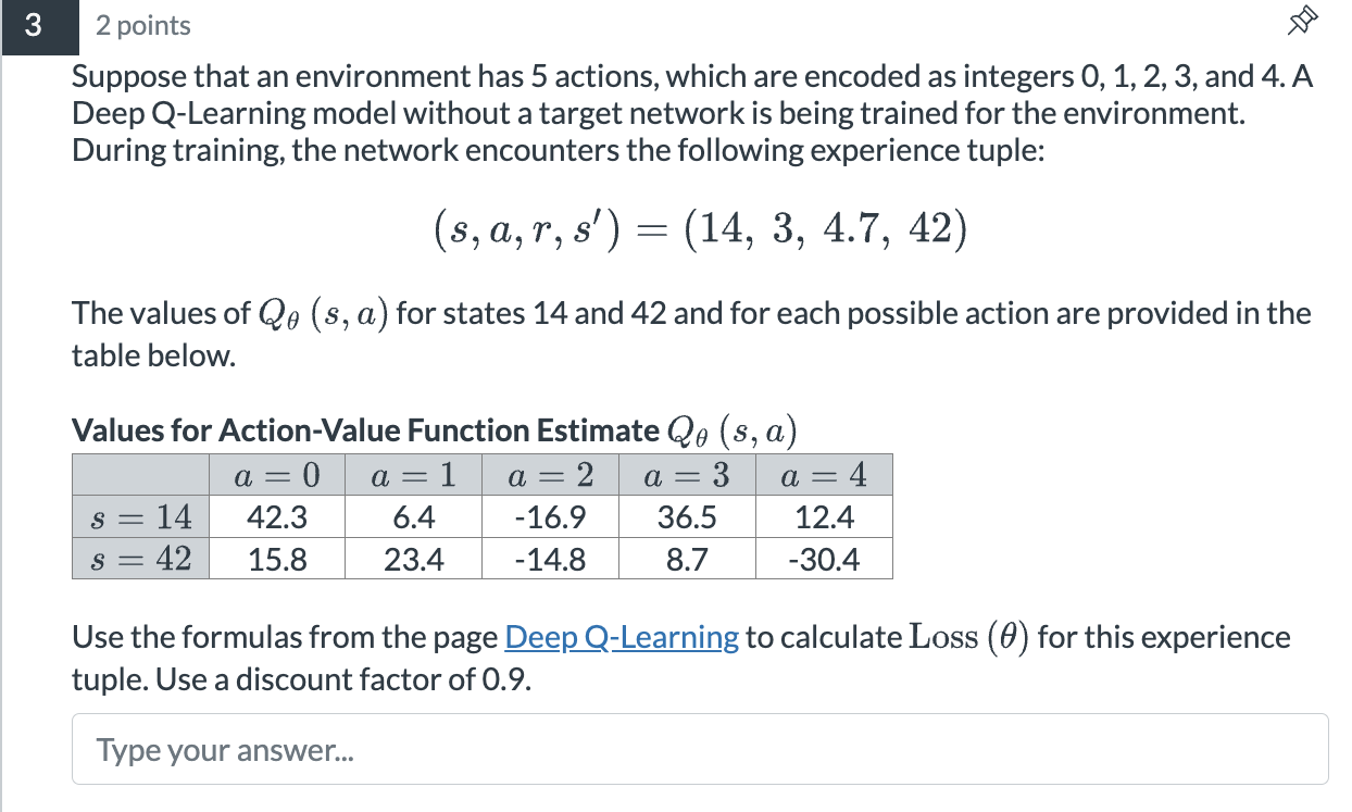 Solved Suppose that an environment has 5 actions, which are | Chegg.com