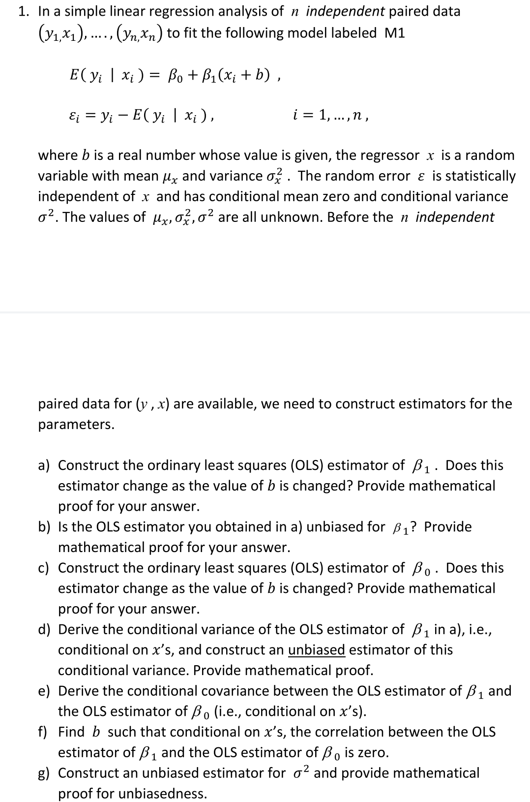 Solved In a simple linear regression analysis of n | Chegg.com