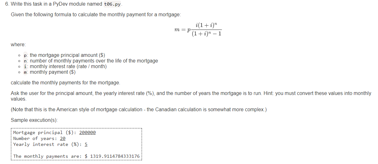Solved 3 Write This Task In A Pydev Module Named To3py 