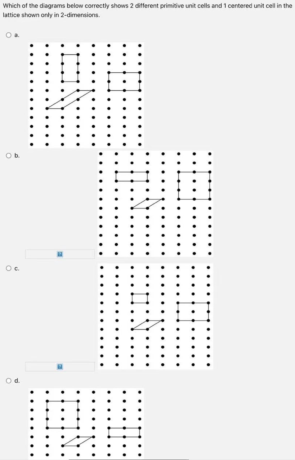 Solved Which of the diagrams below correctly shows 2 | Chegg.com