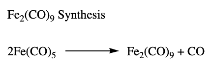 Solved Knowing that the Irradiation of Fe(CO)5 with | Chegg.com
