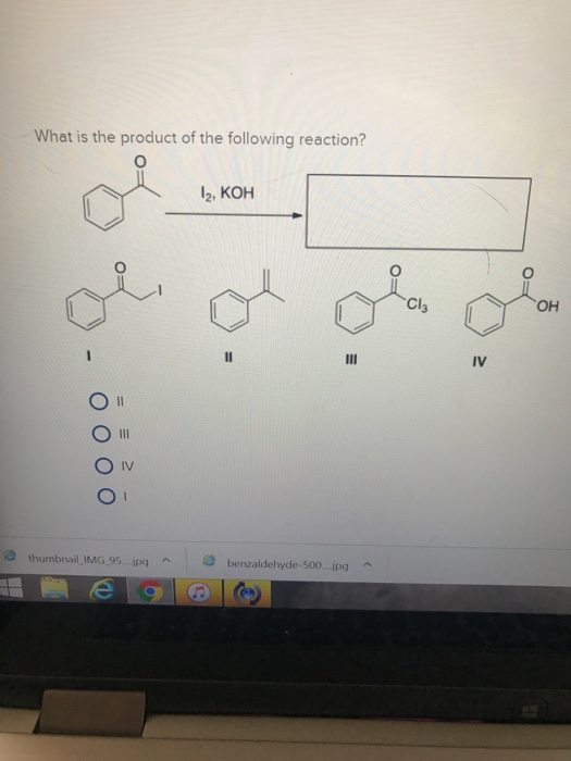 Solved What is the product of the following reaction? 12, | Chegg.com