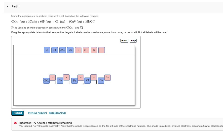 Solved Part IUsing the notation just described, represent a | Chegg.com