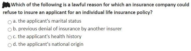 Solved Which of the following is a lawful reason for which | Chegg.com