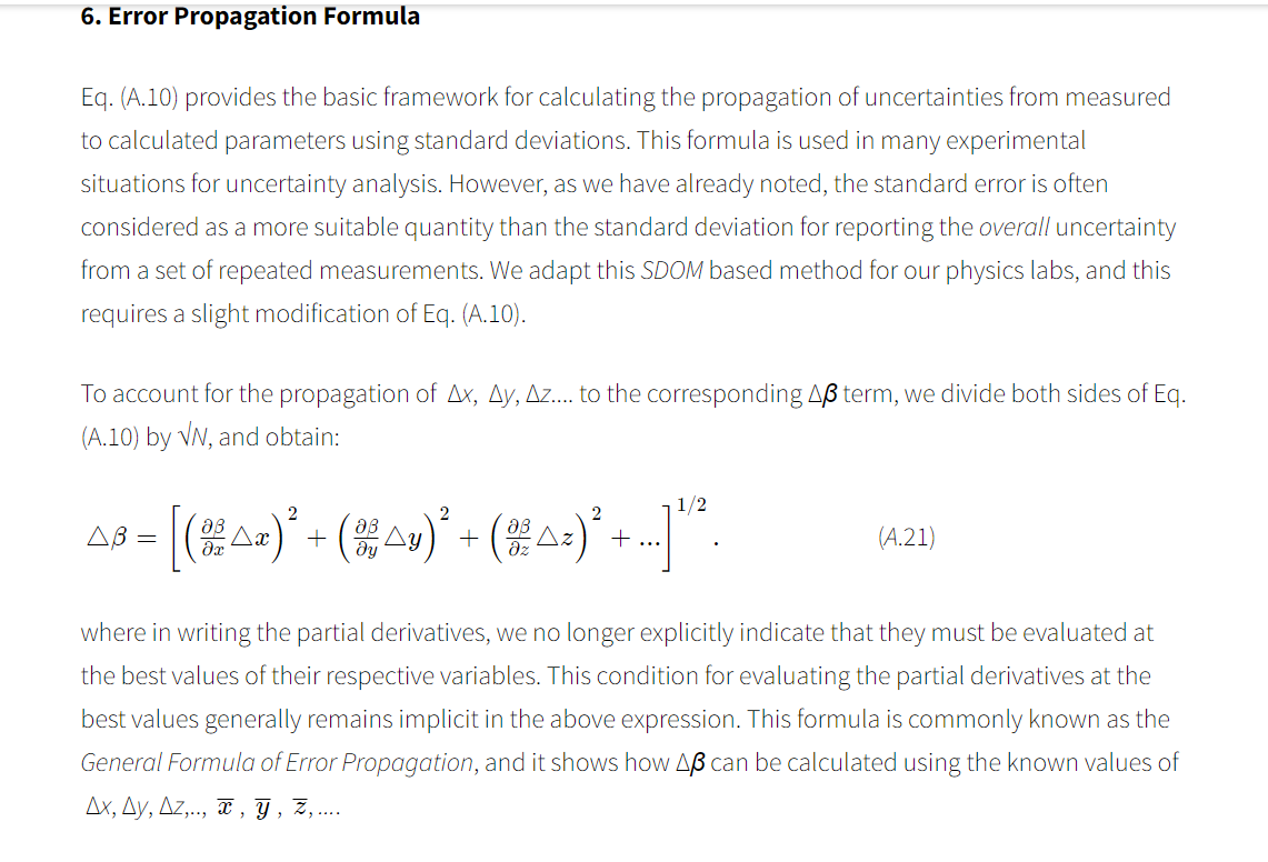 Solved Q6. Error Analysis: Suppose that we determine F by | Chegg.com