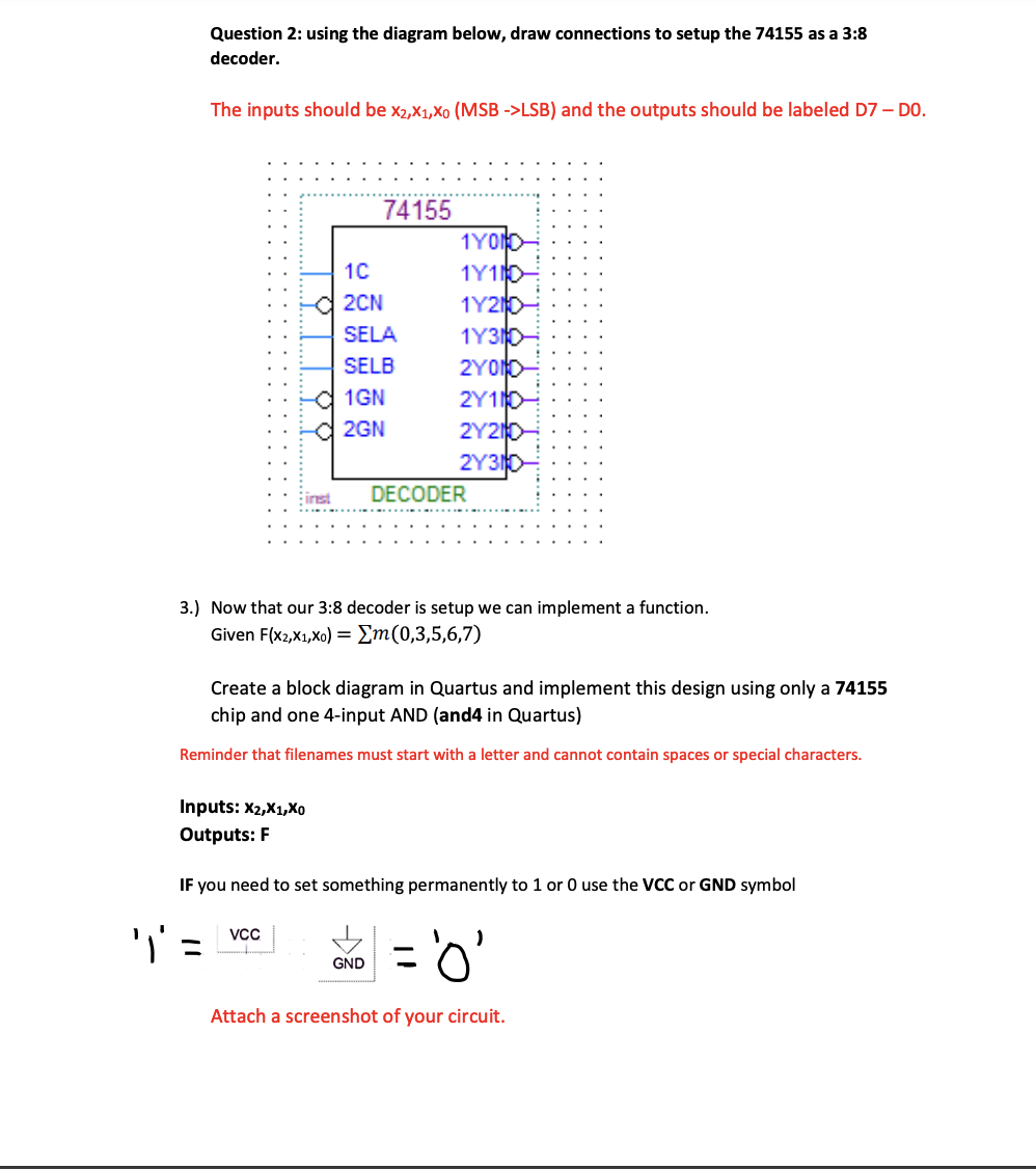 Solved Question 2: using the diagram below, draw connections | Chegg.com