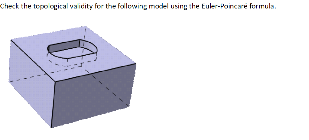 Solved Check the topological validity for the following | Chegg.com