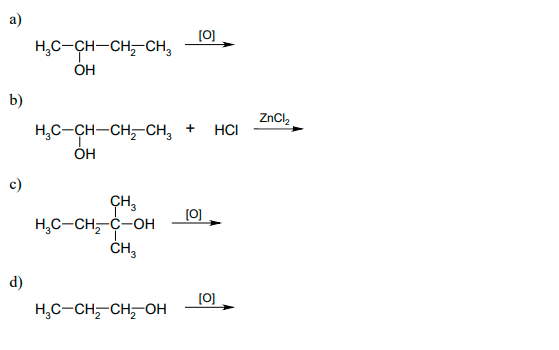 Draw the line-angle structures of the major organic | Chegg.com