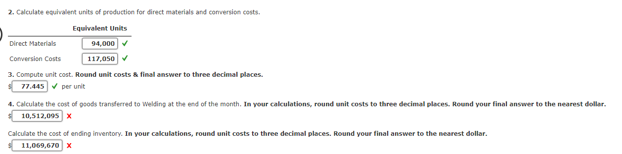 Solved FIFO Method, Physical Flow, Equivalent Units, Unit | Chegg.com