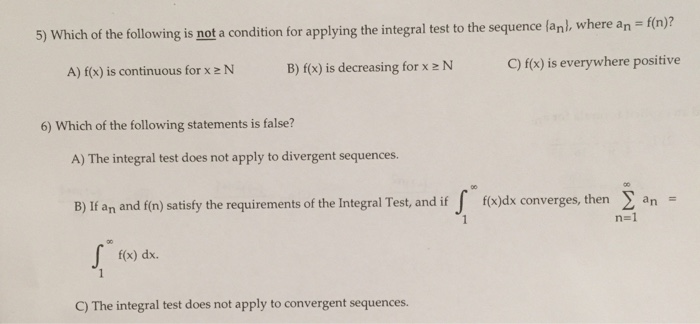 Solved Which of the following is not a condition for | Chegg.com