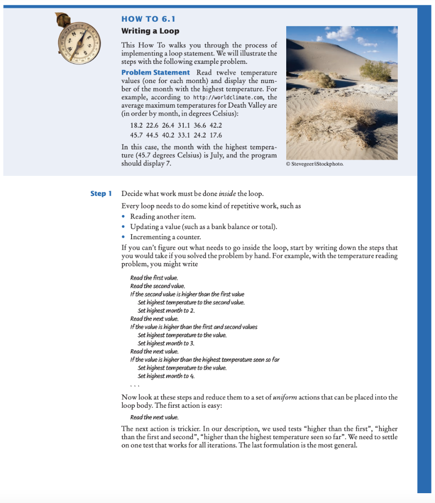 Solved Writing a Loop This How To walks you through the | Chegg.com