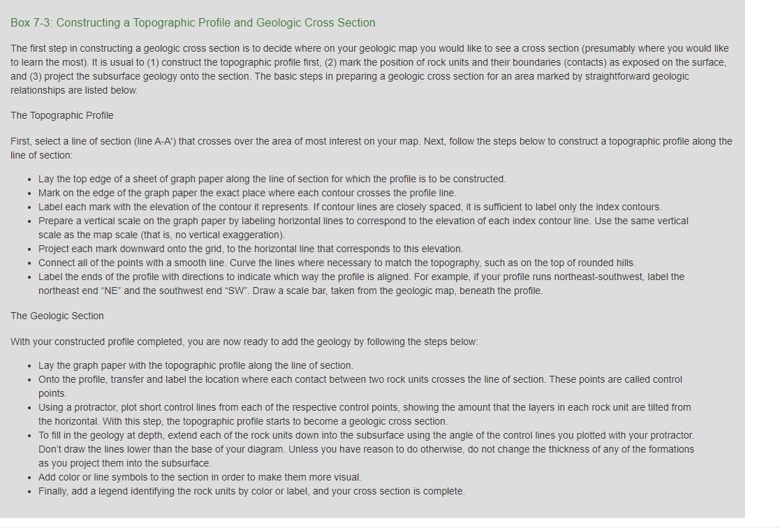 Solved Worksheet 7C. If possible, please upload this profile | Chegg.com