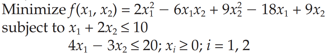 Solved Solve using the alternate KKT formulation. Do not | Chegg.com
