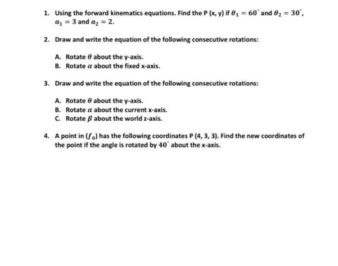 Solved Solve all questions early and completely I will give | Chegg.com