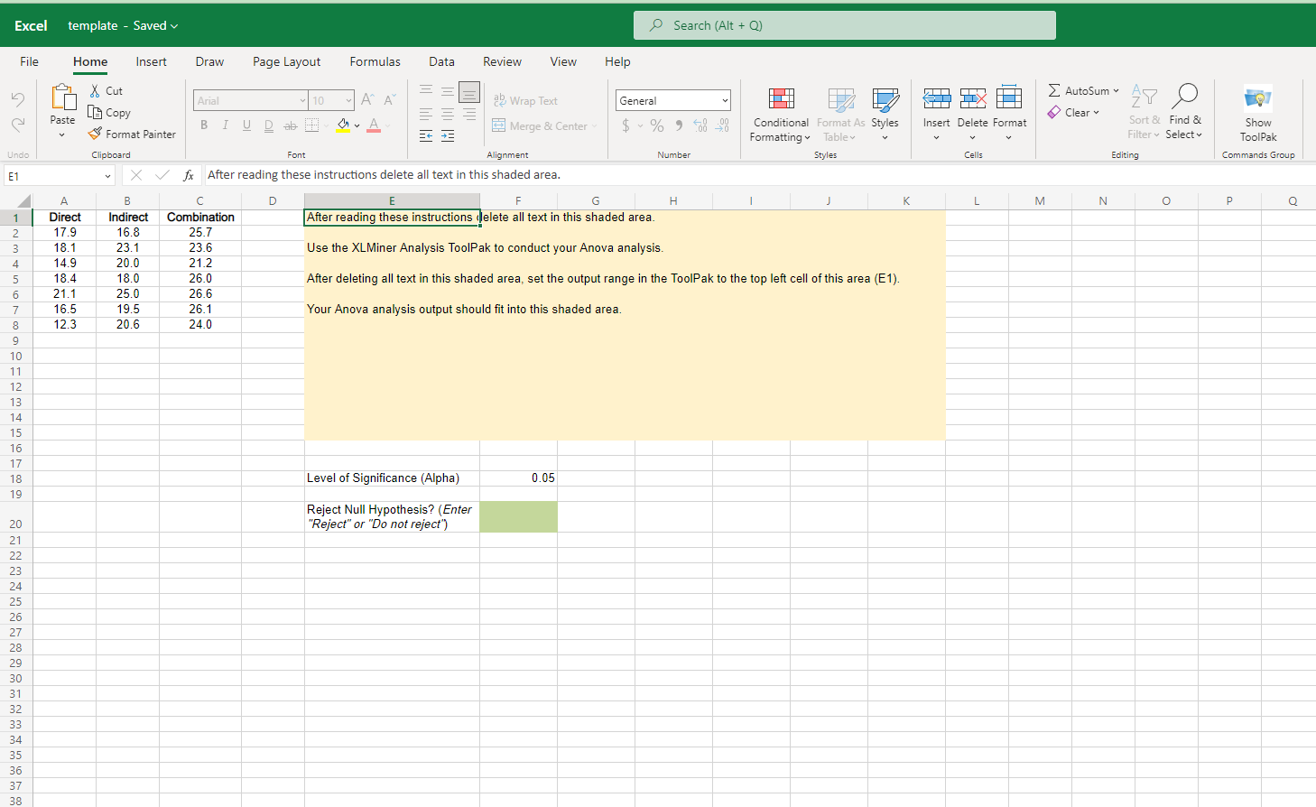 Solved Use the XLMiner Analysis ToolPak to conduct your | Chegg.com