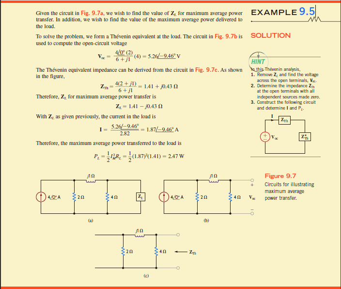 Solved EXAMPLE 9.31 Given the circuit in Fig. 9.7a, we wish | Chegg.com