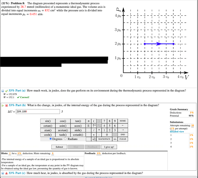 Solved (11\%) Problem 8: The diagram presented represents a | Chegg.com Solved (11\%) Problem 8: The diagram presented represents a | Chegg.com