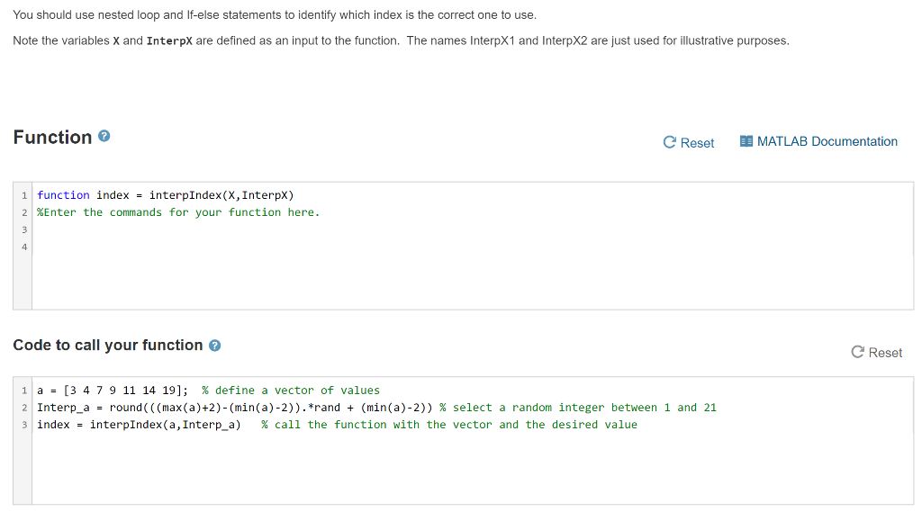 You should use nested loop and if-else statements to | Chegg.com
