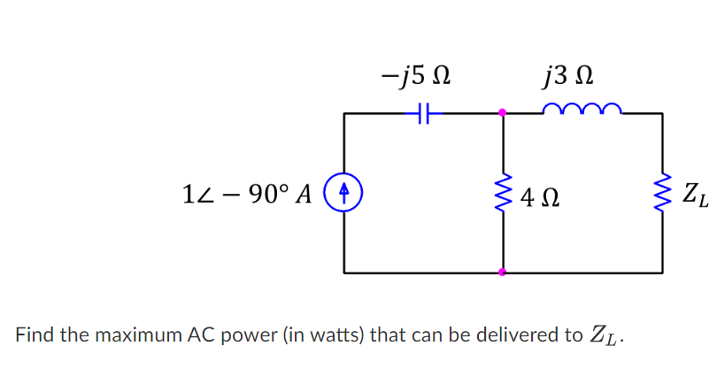 Find The Maximum Ac Power In Watts that Can Be