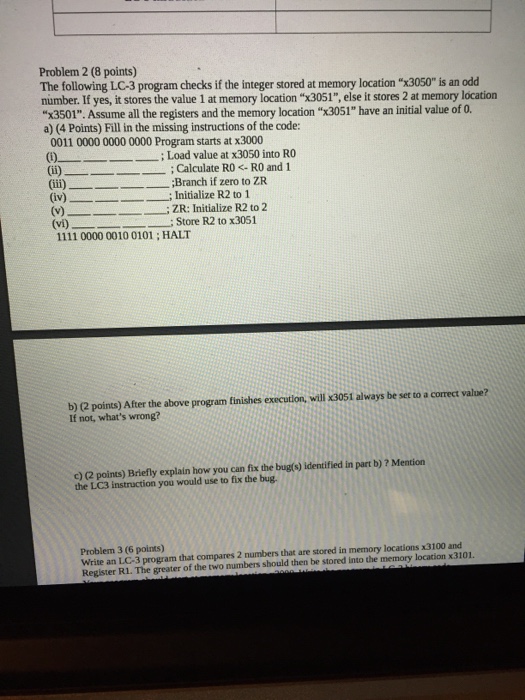 Solved Problem 1 (4 points) The tables below show the | Chegg.com