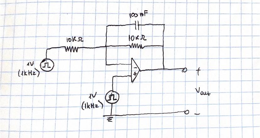 Solved Find the output voltage using superposition theorem. | Chegg.com