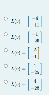 Solved Let the matrix representation of L:R3→R2 with respect | Chegg.com