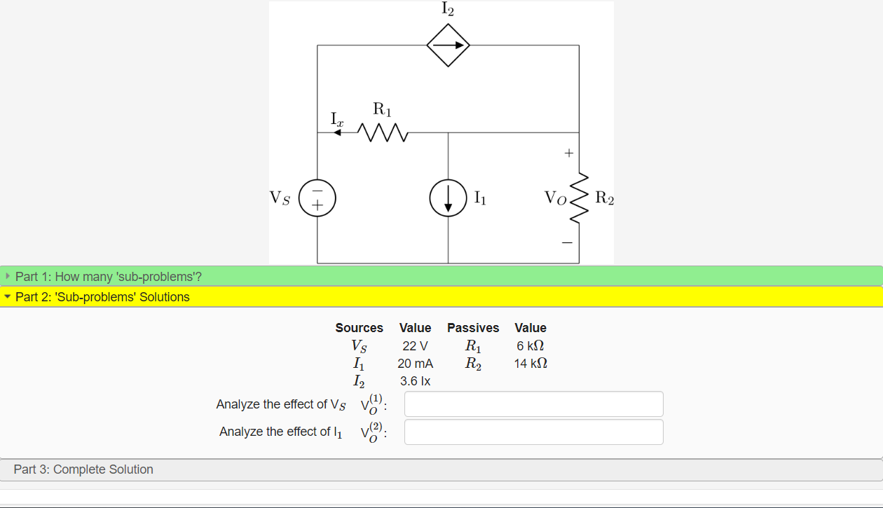 Solved - Part 1: How many 'sub-problems'? - Part 2: | Chegg.com