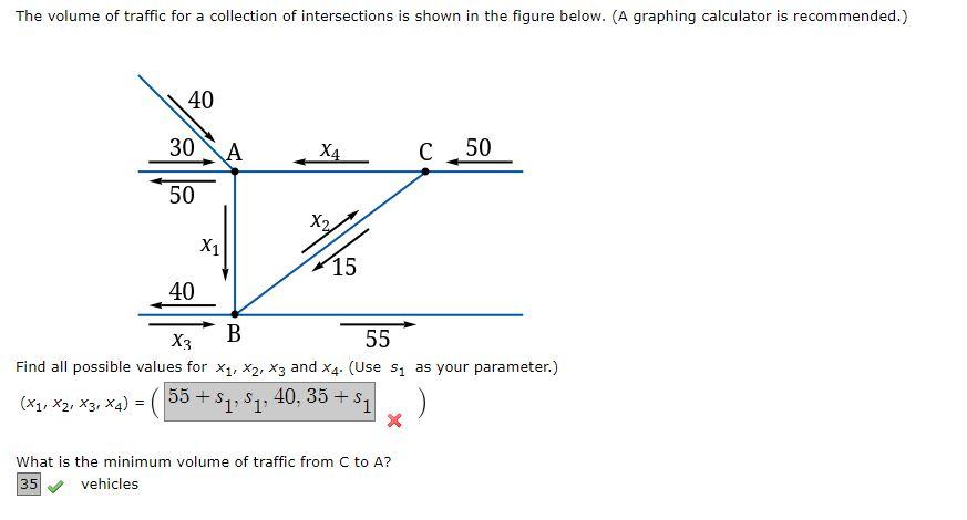 Solved The volume of traffic for a collection of | Chegg.com
