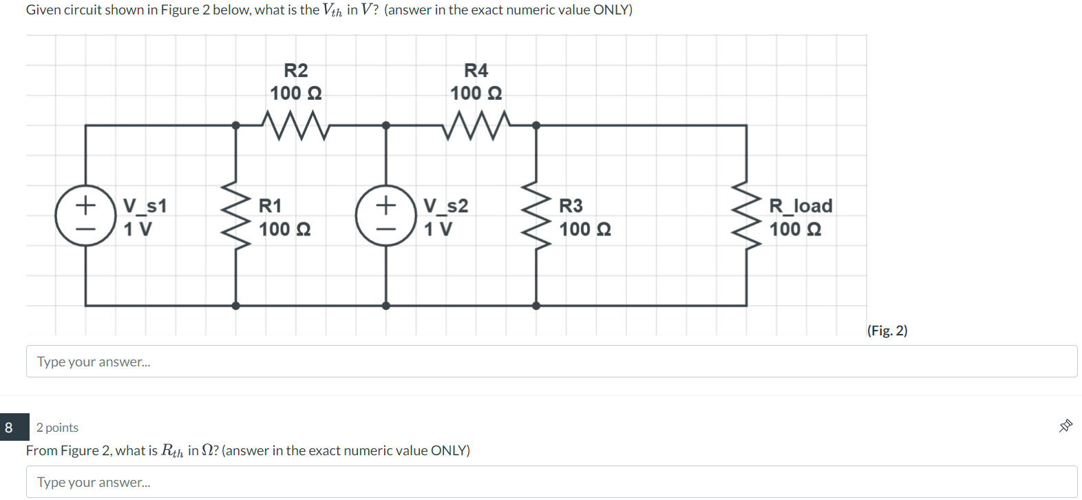 Solved ---I JUST NEED THE ANSWERS ASAP--- ﻿Given circuit | Chegg.com
