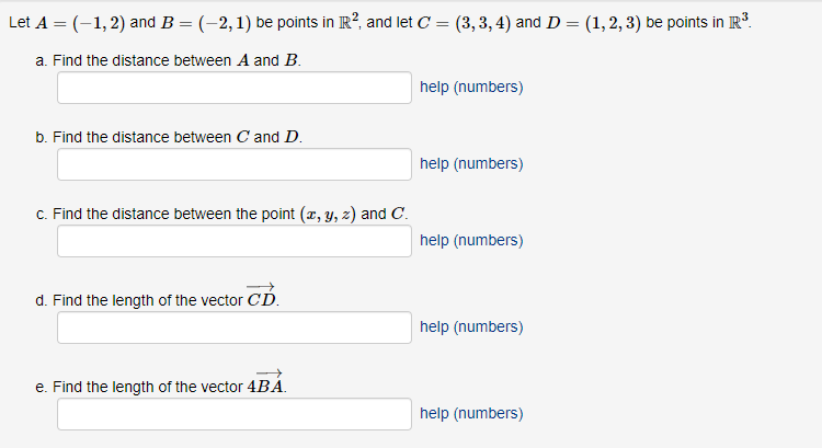 Solved Let A = (-1, 2) and B=(-2, 1) be points in R2, and | Chegg.com