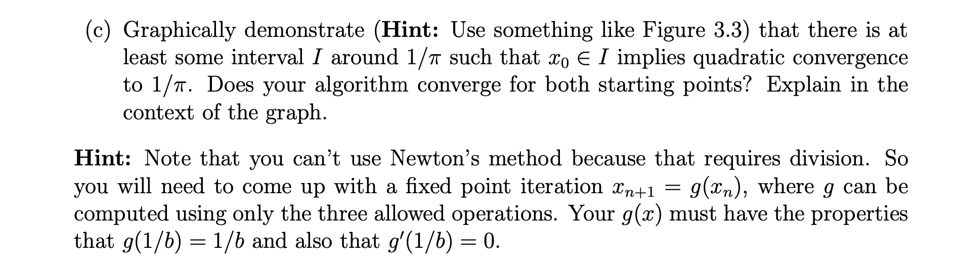 Solved Suppose that the division operation on your computer | Chegg.com