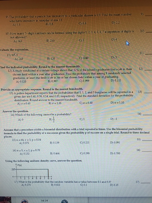 Solved I'm looking for answers for all the questions not | Chegg.com