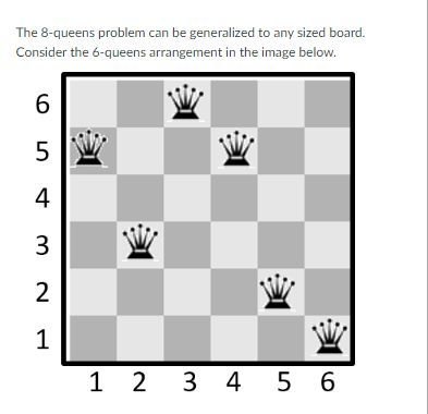 Solved QUESTION 1: The goal of the n-queens problem is to | Chegg.com