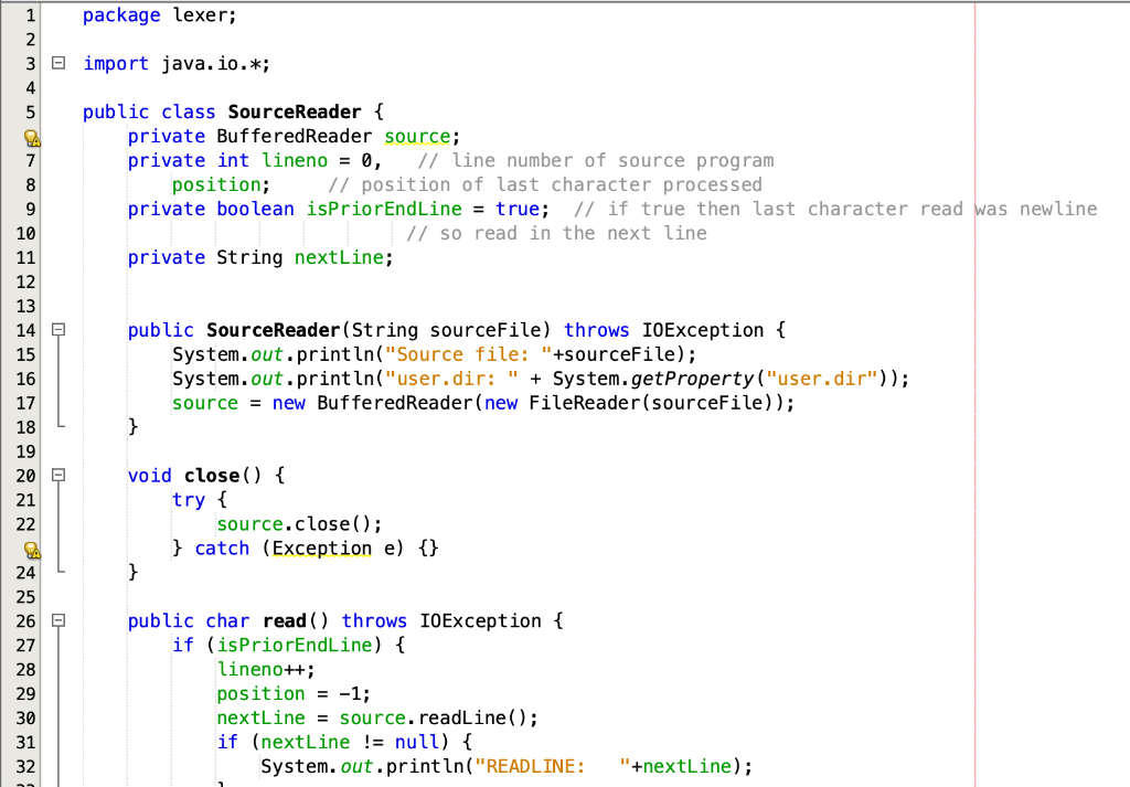 Modify the Lexer (15 points) Download the | Chegg.com