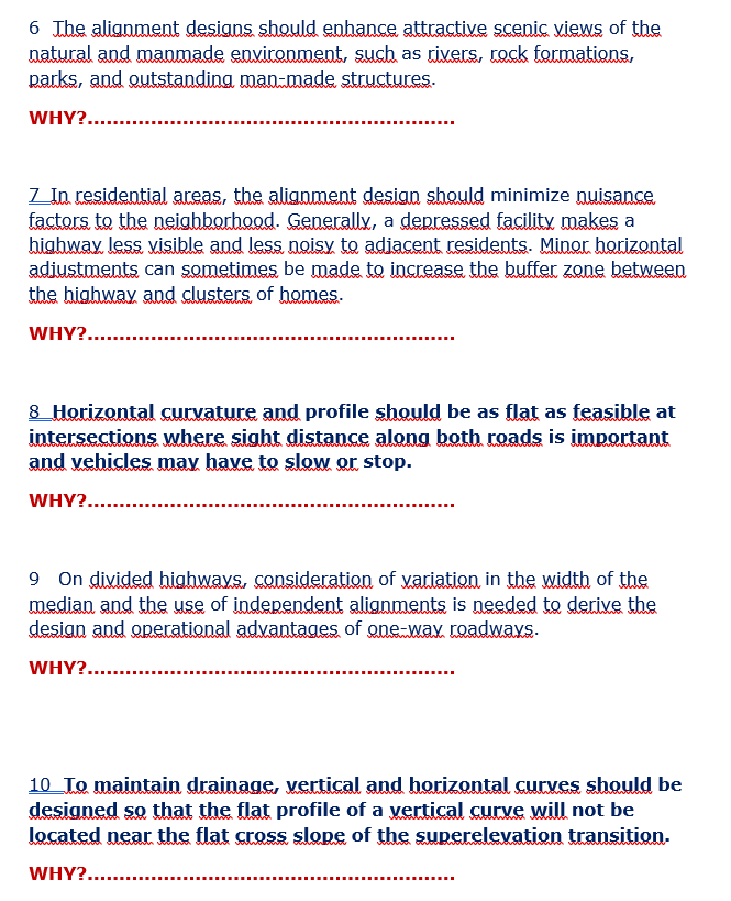 Solved 6 The alignment designs, should enhance attractive | Chegg.com
