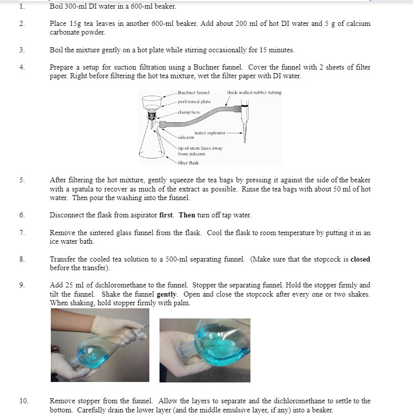 Solved 1. Boil 300−ml DI water in a 600−ml beaker. 2. Place | Chegg.com