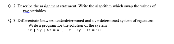 Solved SUBJECT MATLAB SIR KINDLY SOLVE THESE BOTH QUESTIONS | Chegg.com