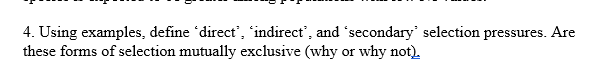 Solved 4. Using examples, define 'direct, 'indirect, and | Chegg.com