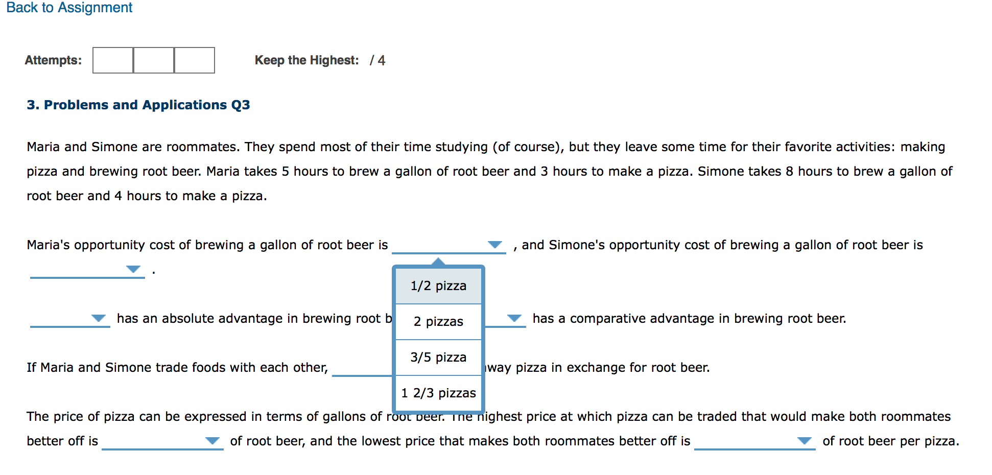 Solved Back to Assignment Attempts: Keep the Highest: 14 3. | Chegg.com