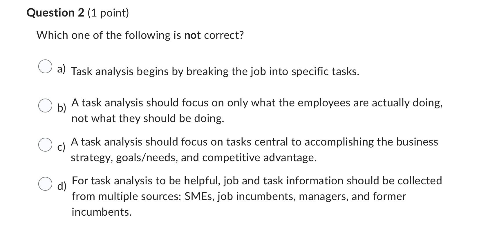 Solved Which one of the following is a good reason to select | Chegg.com