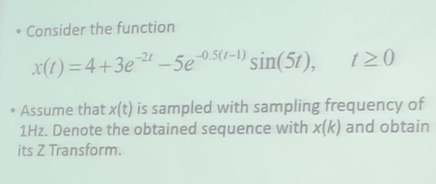 Solved - Consider the function | Chegg.com