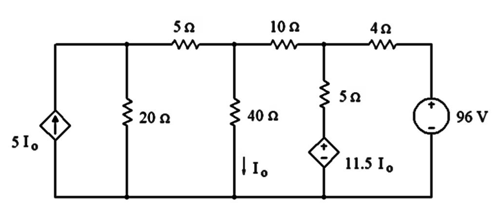 Solved Solve the circuit theoretically using Mesh Analysis. | Chegg.com