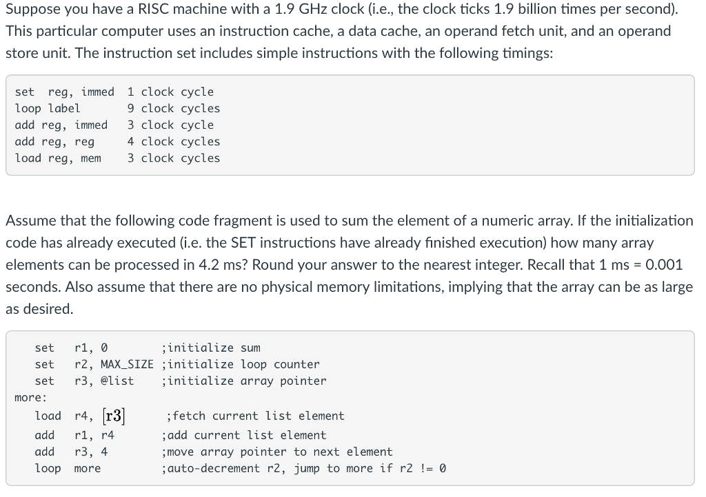 Solved Suppose that you are working with a CISC machine | Chegg.com