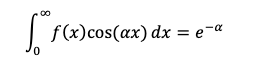 Solved Using the Fourier sine/cosine integral to solve the | Chegg.com