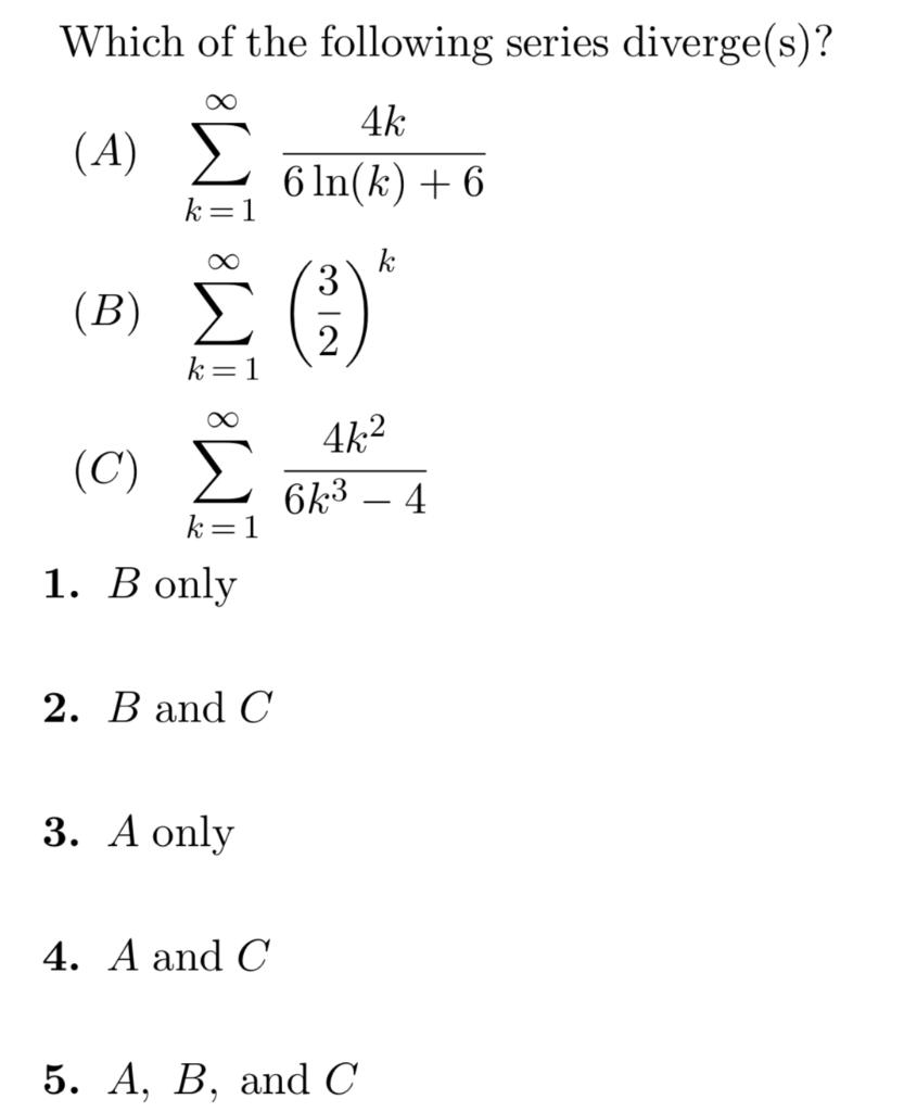 Solved Find all values of r for which the infinite series | Chegg.com