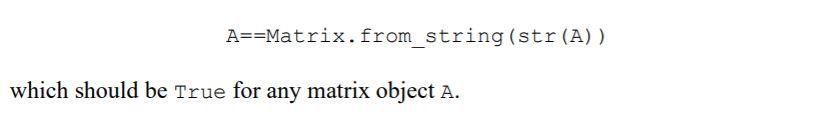 Solved In this assignment you will write a Python class | Chegg.com
