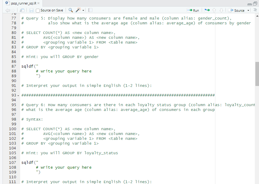 Solved Source on Save \# Query 5: Display how many consumers | Chegg.com