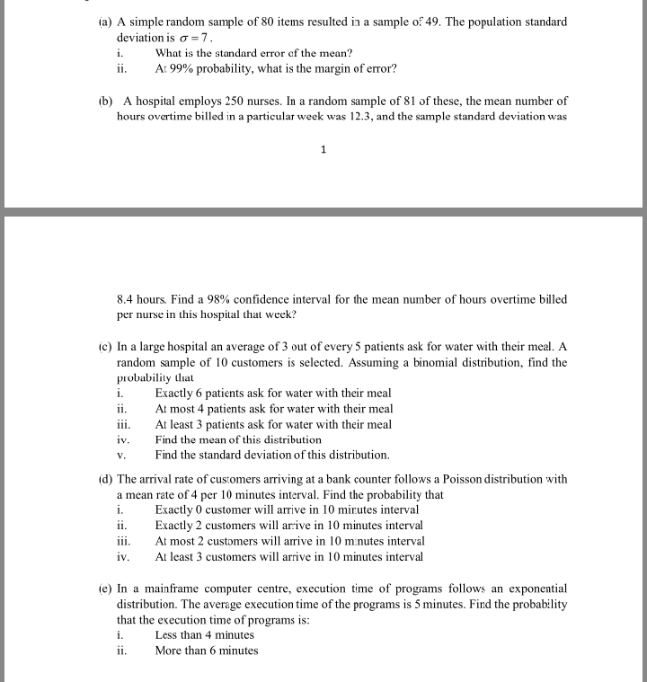 Solved (a) A simple random sample of 80 items resulted in a | Chegg.com