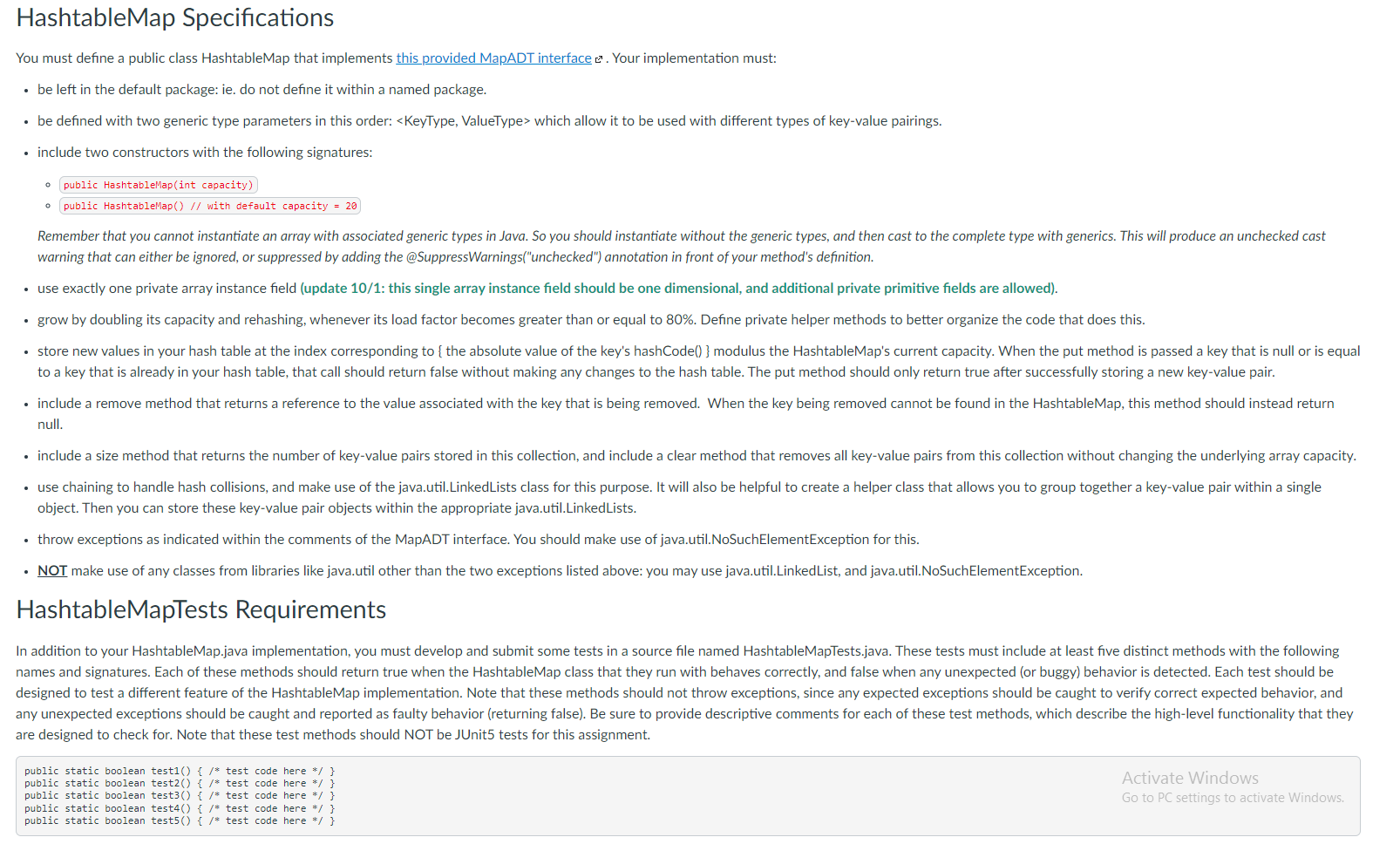 Solved import java.util. NoSuchelementException; public | Chegg.com