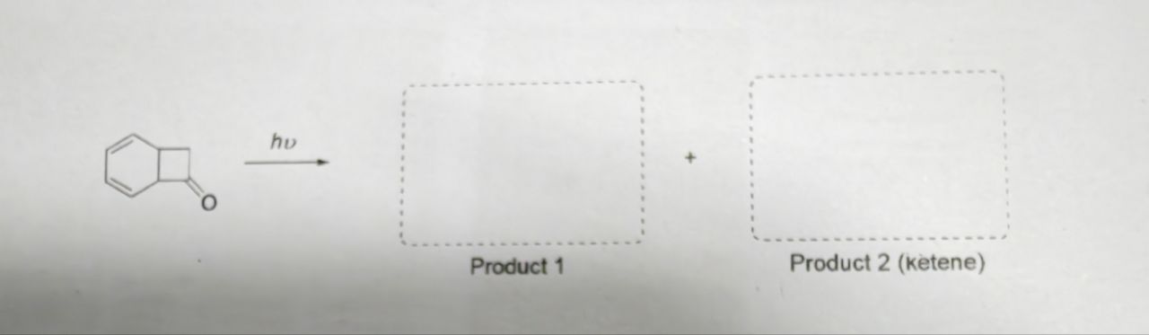 Solved Identify the missing products 1 & 2 and provide | Chegg.com